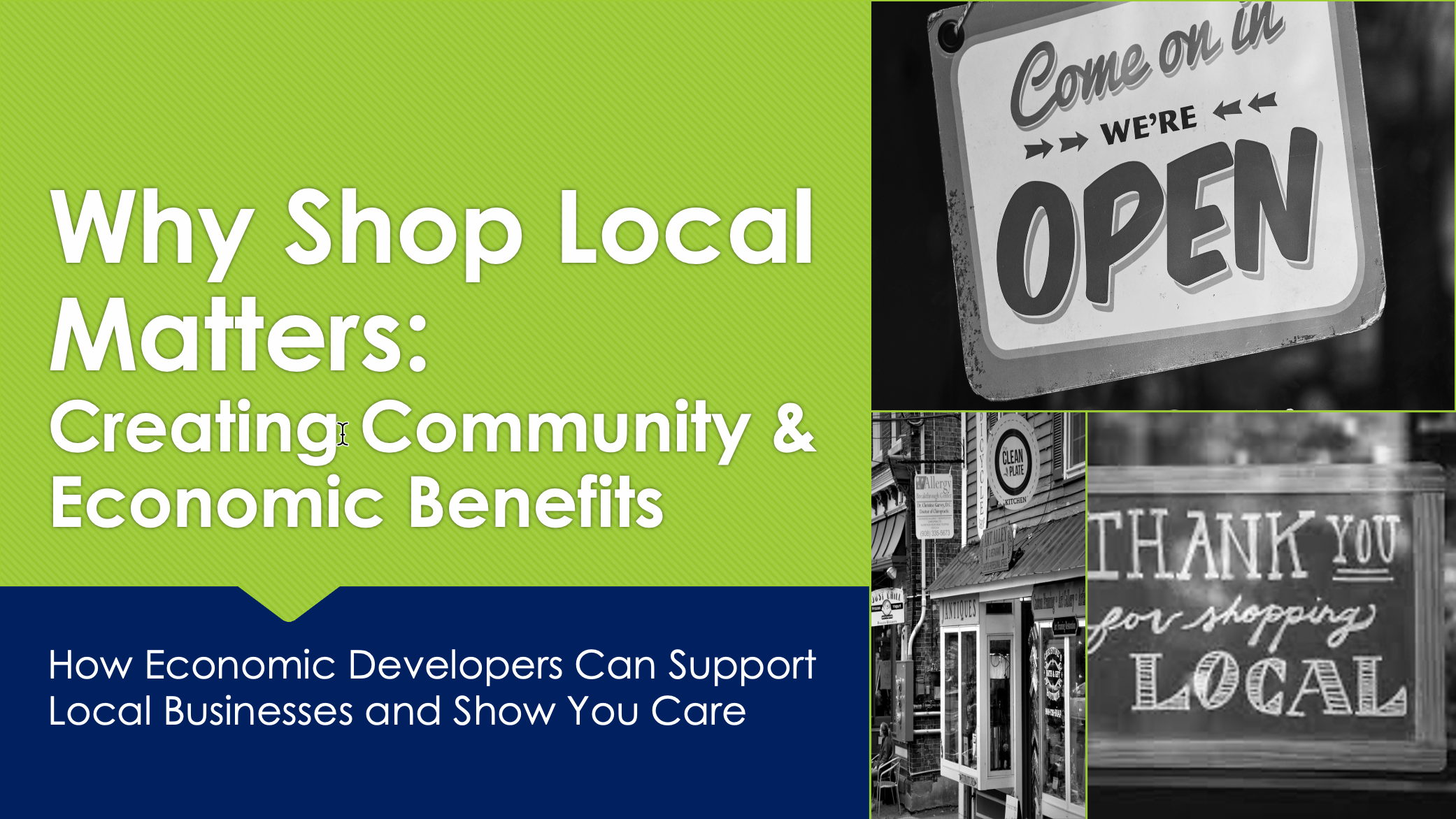 Why Shop Local Matters for Community & Economic Development - SizeUp